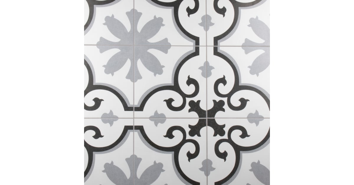 Merola Tile FAP13VIE Viena II - 13" x 13" Square Floor and Wall Tile ...