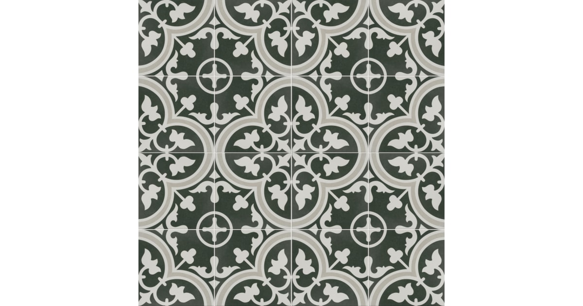 Merola Tile FCD10ARD Arte - 10" x 10" Square Floor and Wall Tile ...