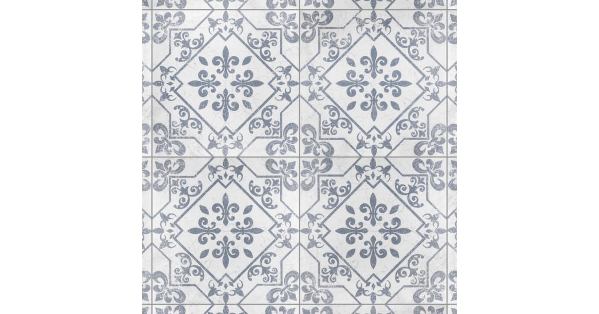 Merola Tile FCG18ATA Atlantic - 18" x 18" Square Floor and Wall Tile ...