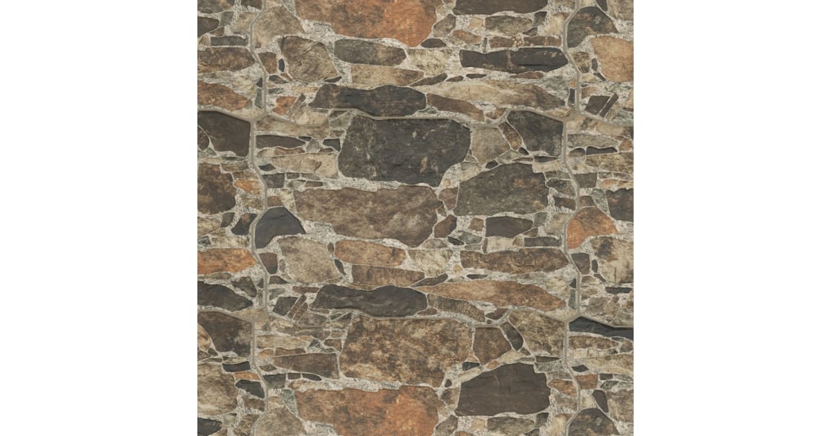 Merola Tile FEC16RBA Rambla - 15" x 23" Pebble and Rock Floor and Wall ...