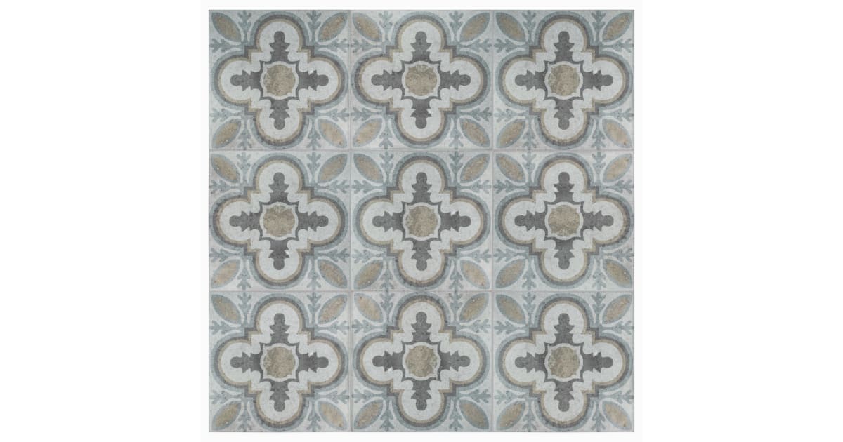 Merola Tile FEMLLPGR Llanes Perla - 13" x 13" Square Wall Tile ...