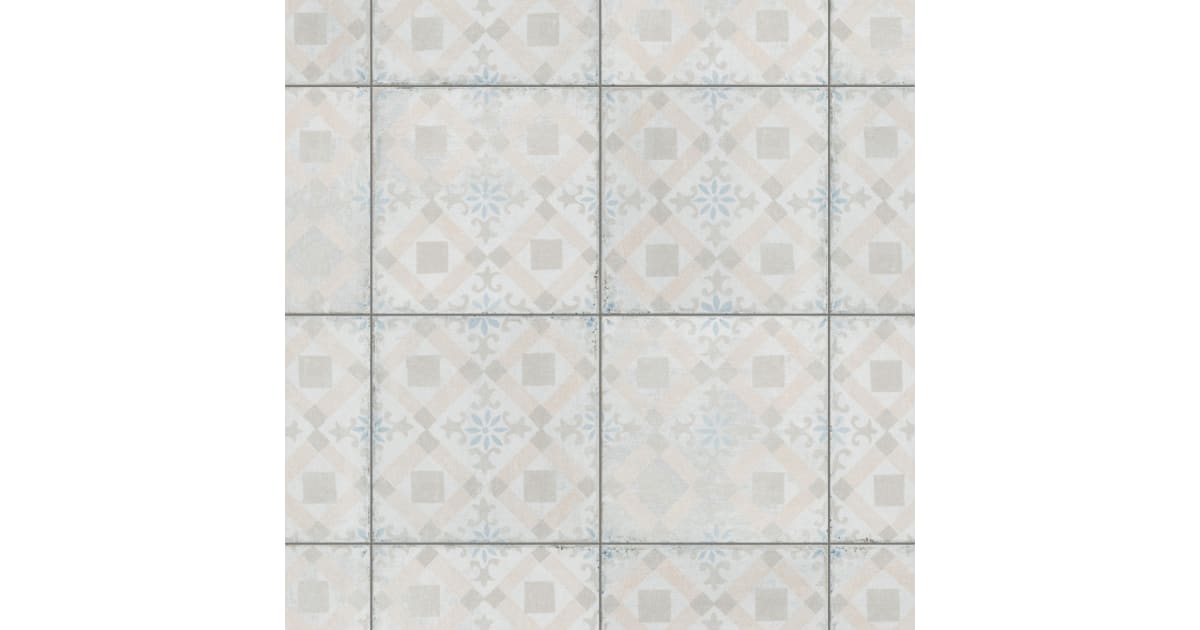 Merola Tile FEO6BARDBR Barcelona - 6" x 6" Square Floor and Wall Tile ...