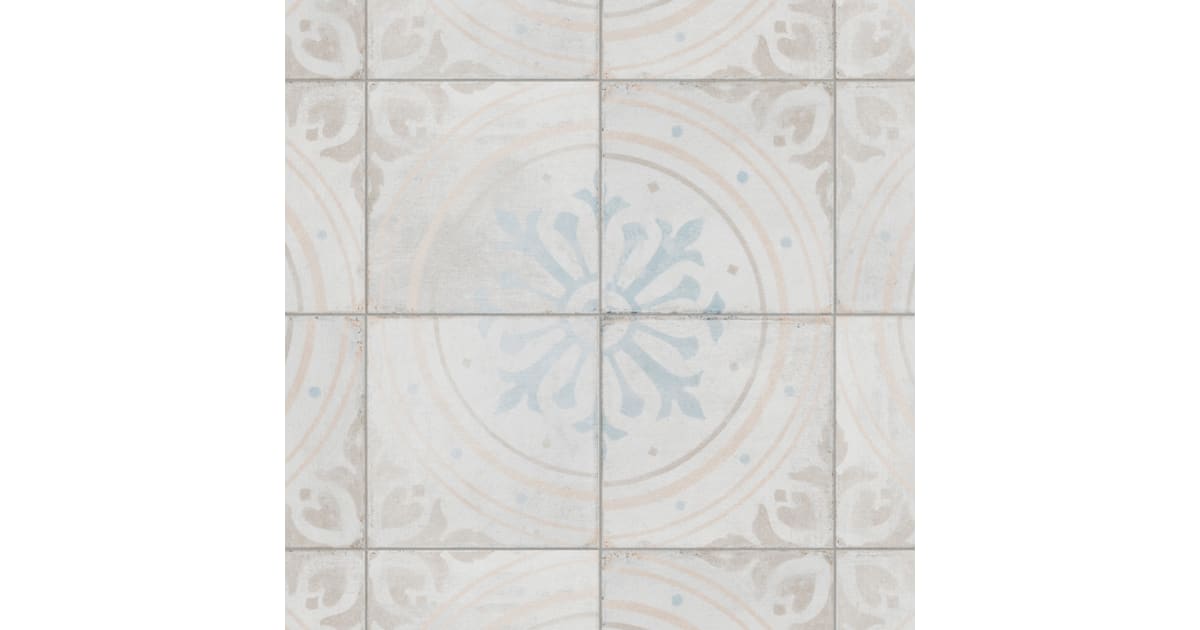 Merola Tile FEO6BARDRV Barcelona - 6" x 6" Square Floor and Wall Tile ...