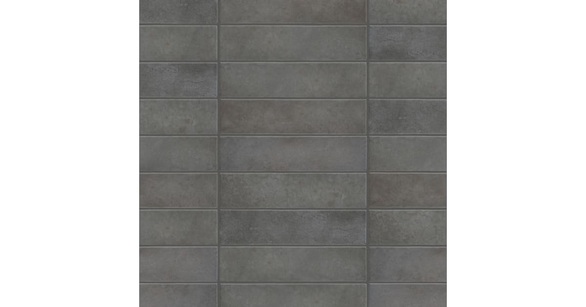 Merola Tile FEQ10HTCB Heritage - 2" x 10" Rectangle Floor and Wall Tile ...