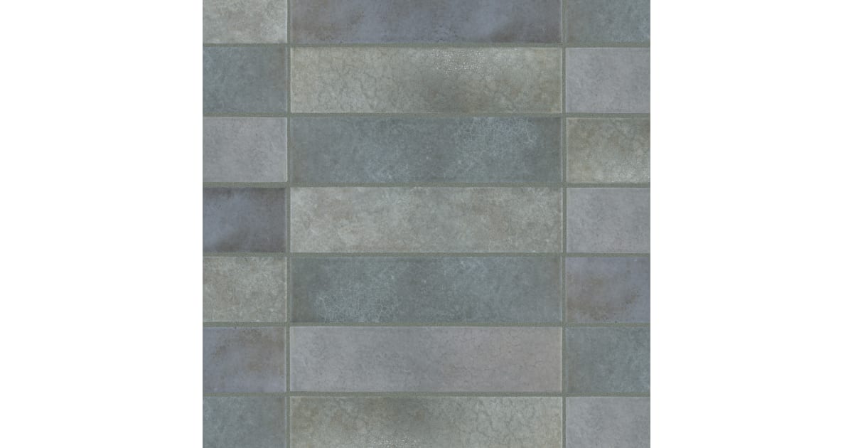 Merola Tile FEQ10HTIN Heritage - 2" x 10" Rectangle Floor and Wall Tile ...