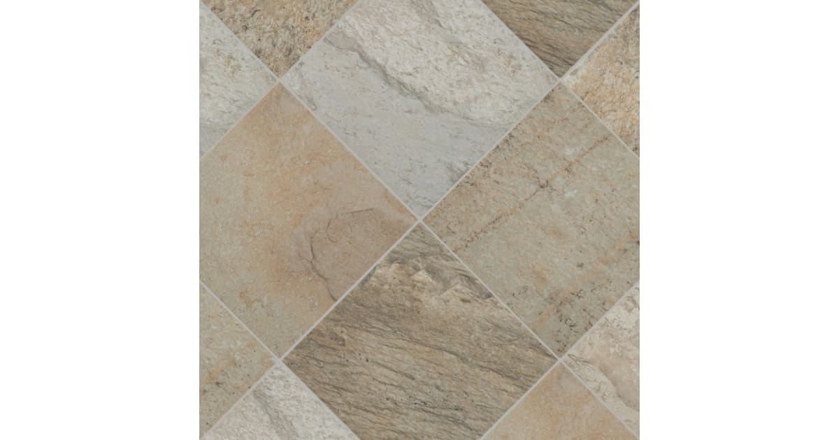 Merola Tile FGA12ITM Itaca - 12" x 12" Square Floor and Wall Tile - Textured Visual - Sold by ...