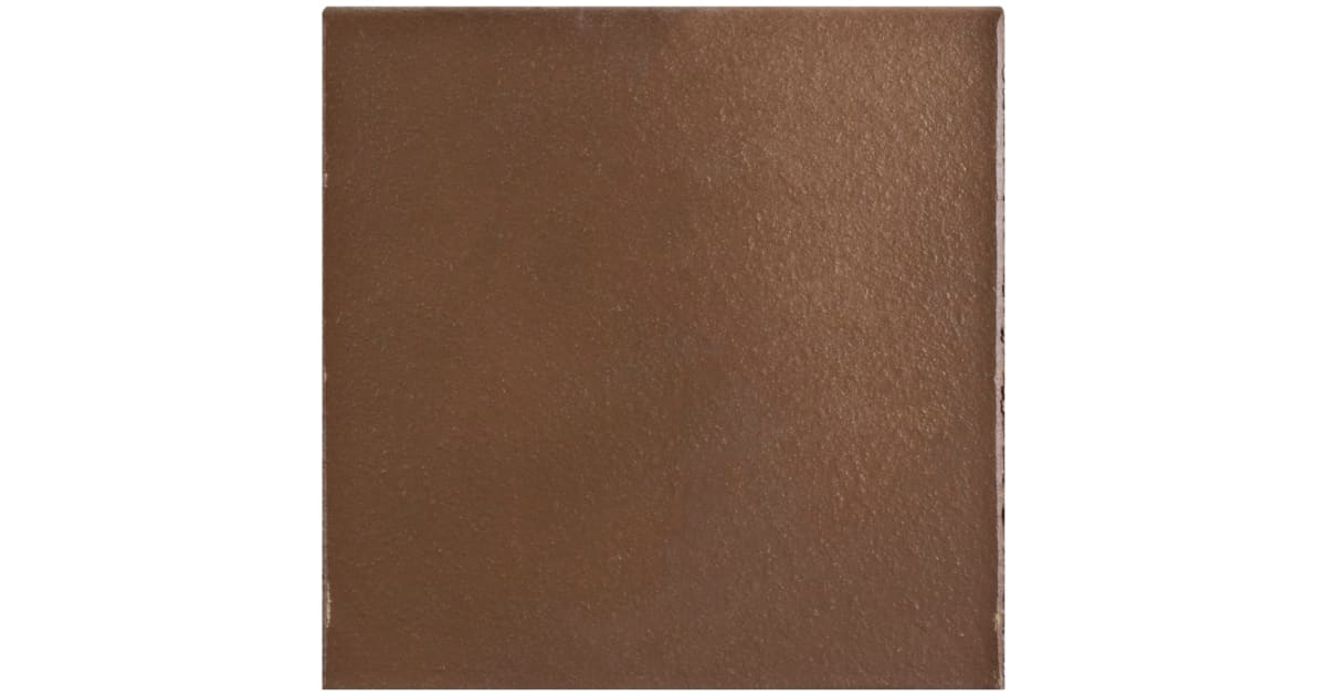 Merola Tile FGA6KFRE Klinker 6" x 6" Textured Ceramic Thin-Set Tile ...