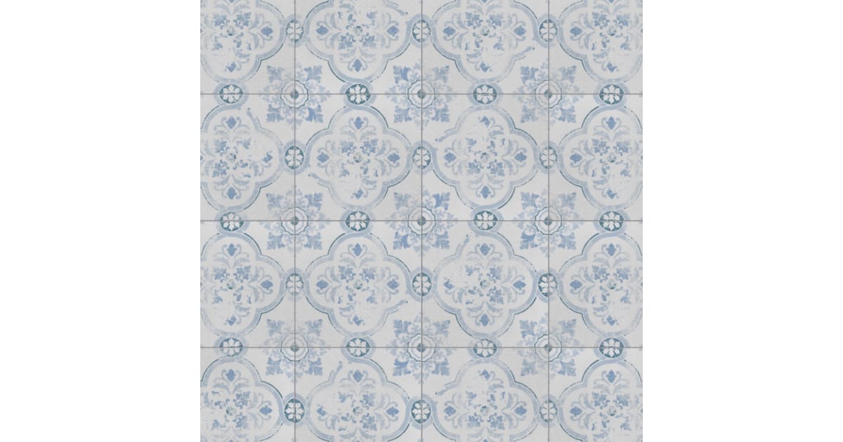 Merola Tile FGAKAL2 Klinker Alcazar - 13" x 13" Square Wall Tile ...