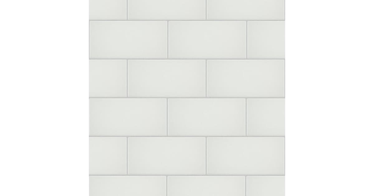 Merola Tile FGAP20MW Piscina Brick - 10" x 20" Solid Floor and Wall ...