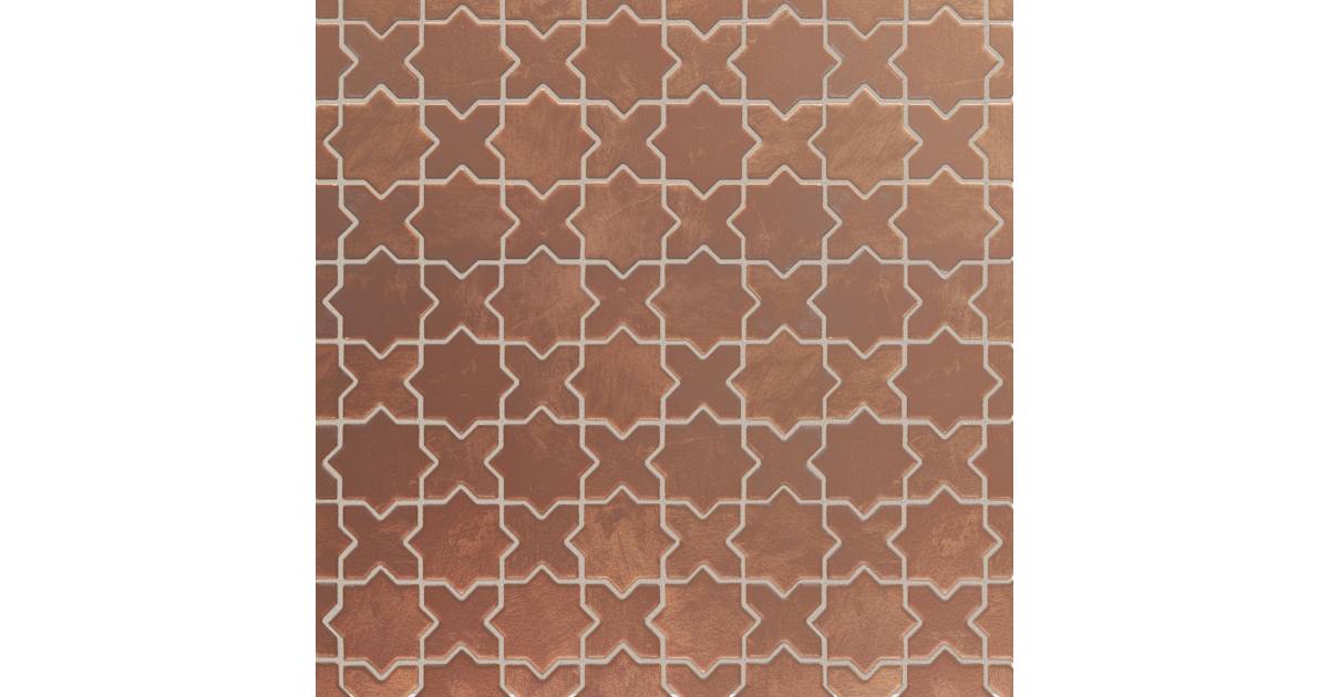 Merola Tile FJBS2SCCC Sentier des cotto - 12" x 12" Geometric Floor and ...