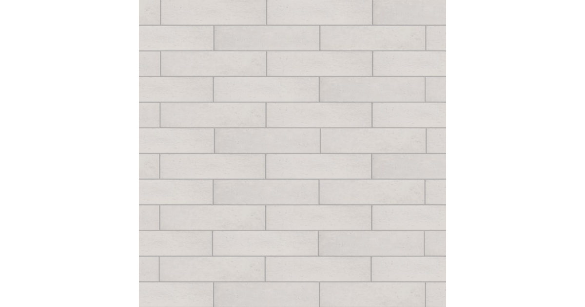 Merola Tile FNA10BCANV Capri - 3" x 10" Rectangle Floor and Wall Tile ...