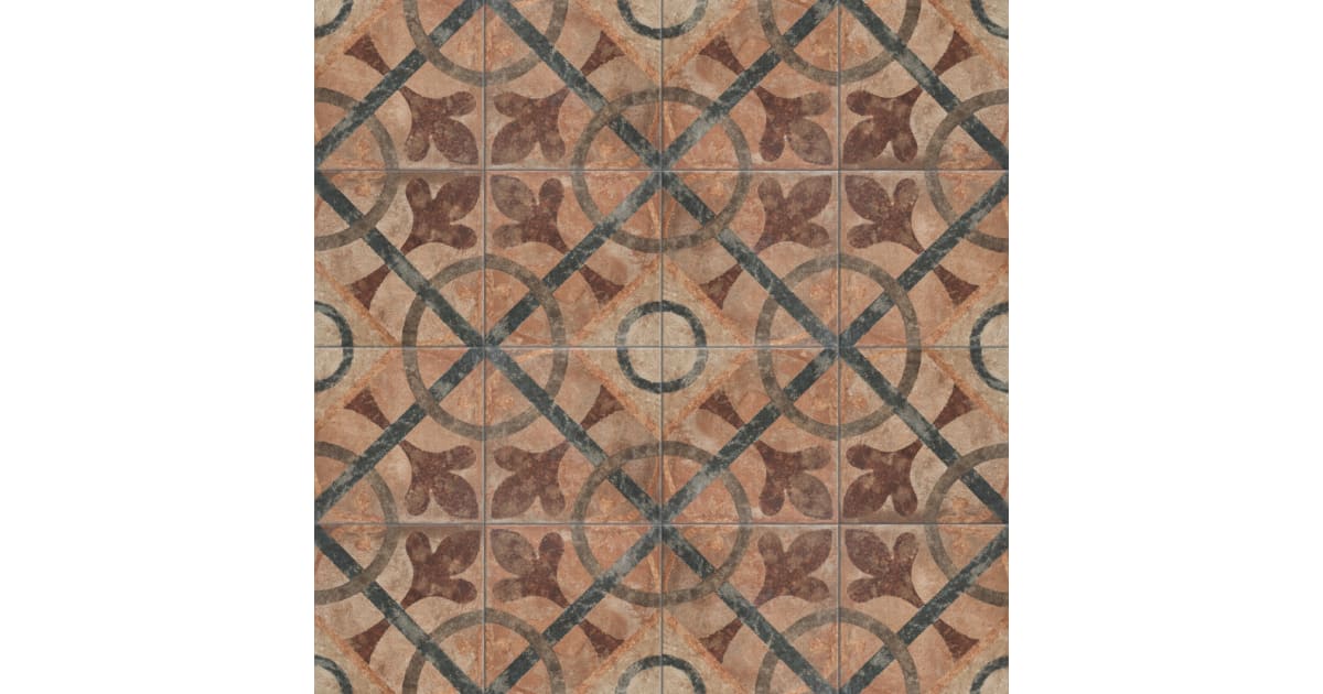 Merola Tile FNUAM9CL Americana - 9" x 9" Square Wall Tile - Textured ...