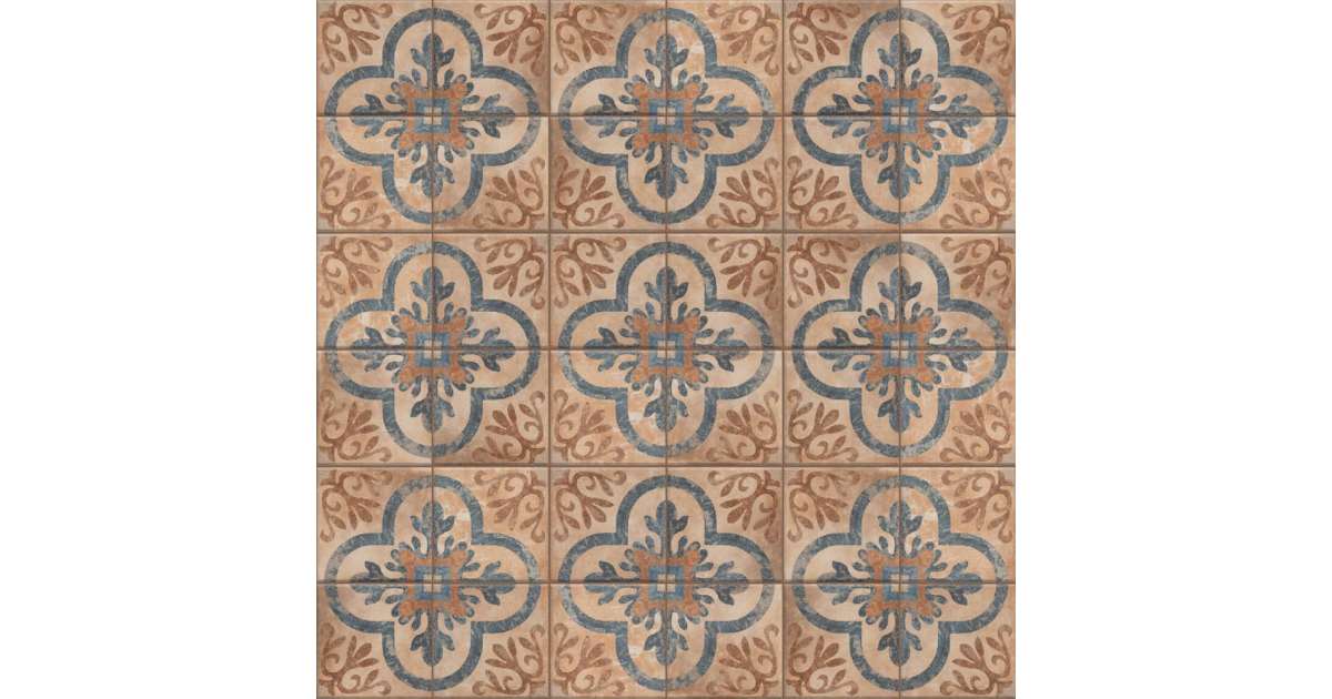 Merola Tile FNUAM9NT Americana - 9" x 9" Square Wall Tile - Textured ...