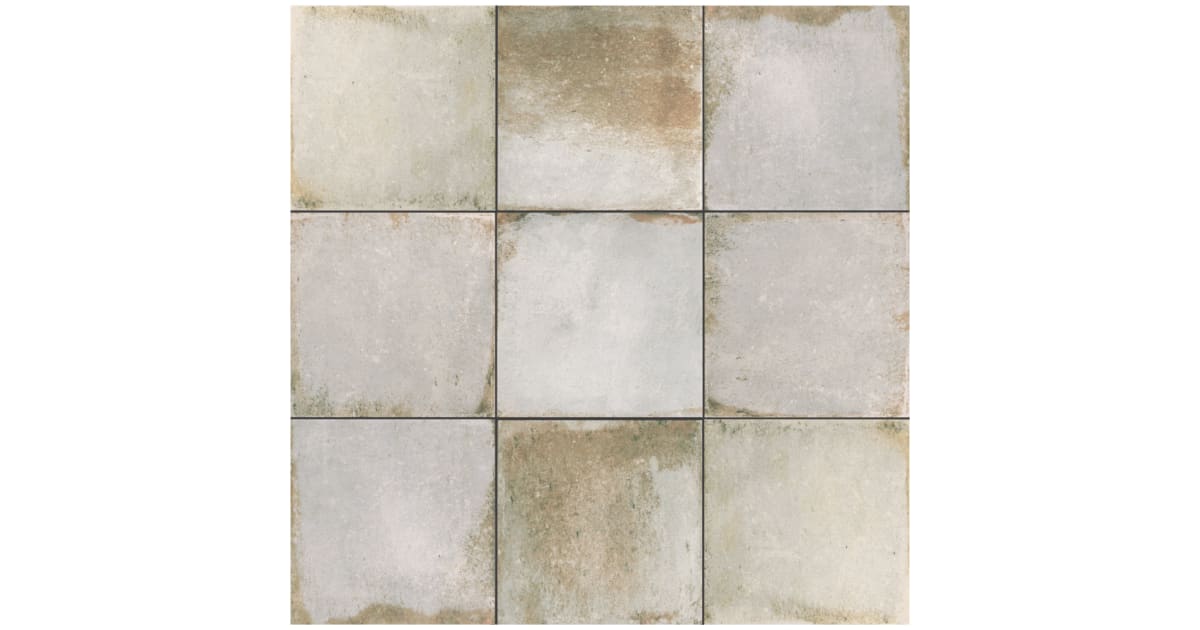Merola Tile FNUDA9BI D'Anticatto - 9" x 9" Square Floor and Wall Tile ...