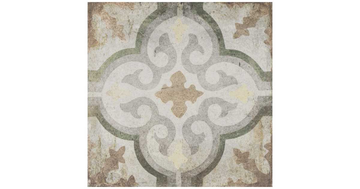 Merola Tile FNUDADPA D'Anticatto Decor - 9" x 9" Square Wall Tile ...
