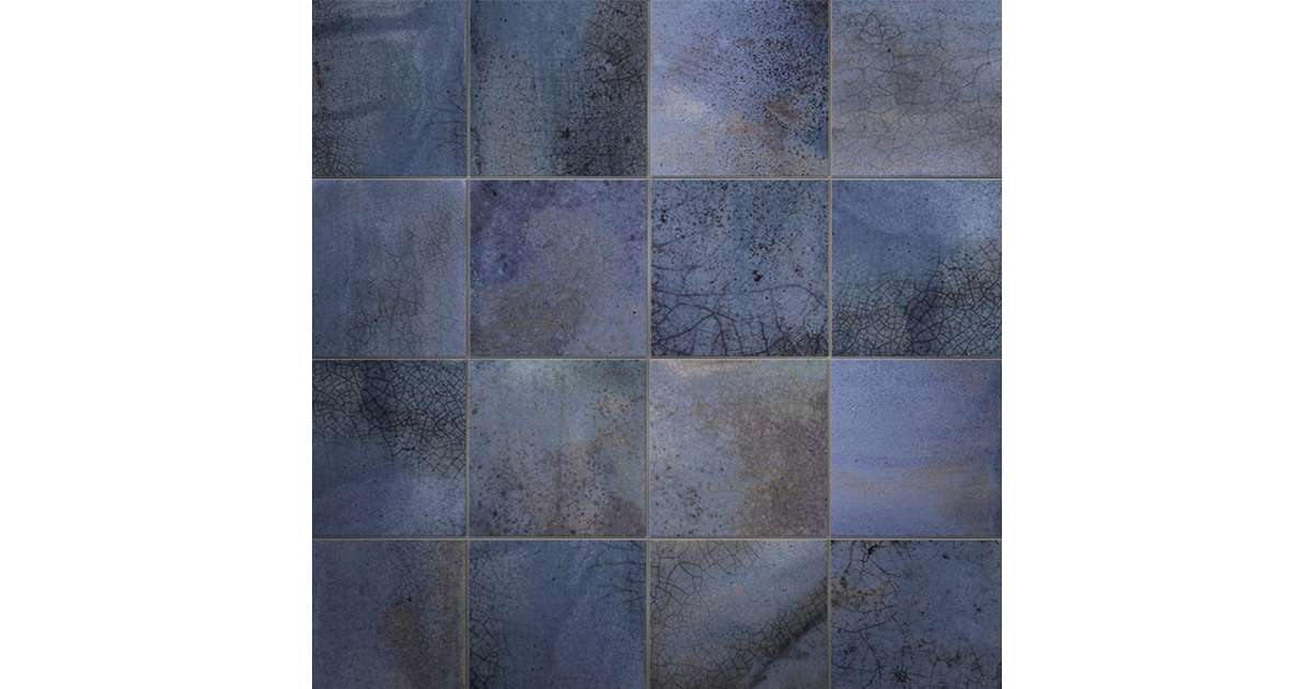 Merola Tile FPE13SELB Kings Sea - 13" x 13" Square Floor and Wall Tile ...