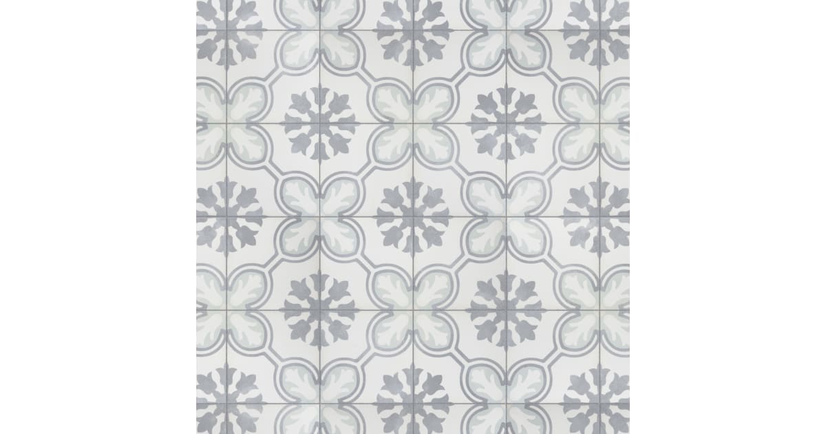 Merola Tile FPE18AOMT Amberley - 18" x 18" Square Floor and Wall Tile ...