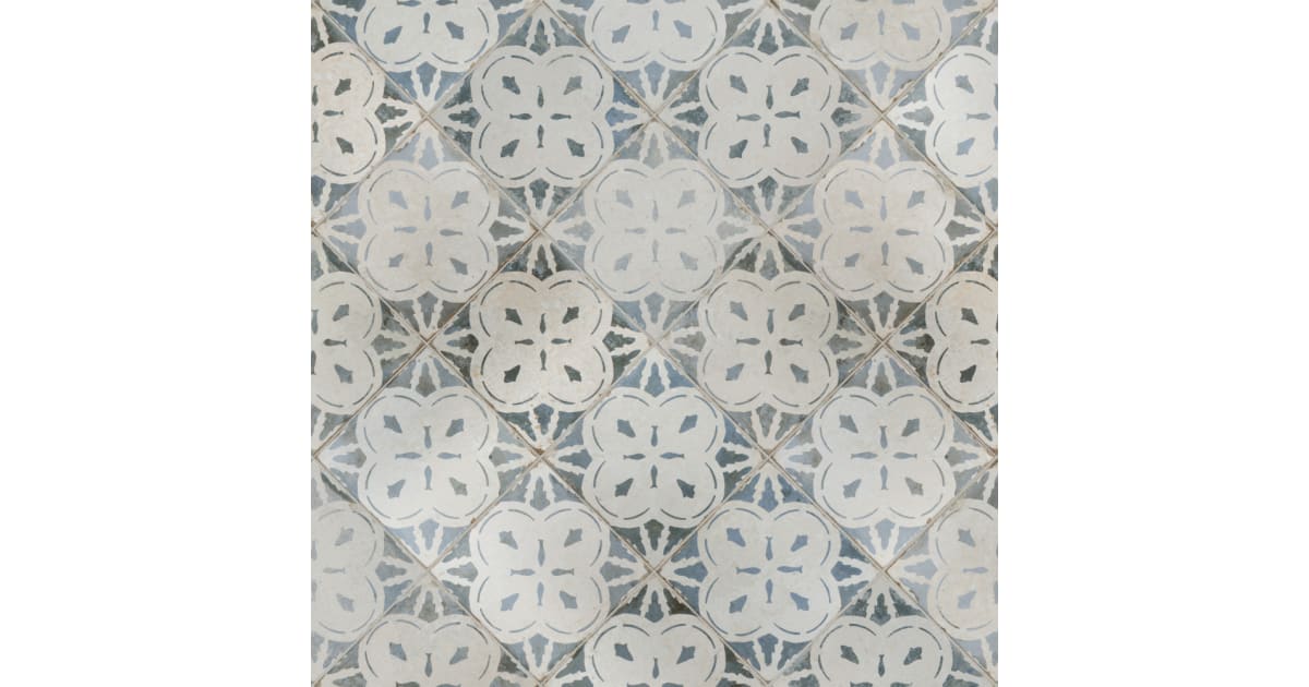 Merola Tile FPE18KAUB Kings Aurora - 18" x 18" Square Floor and Wall ...