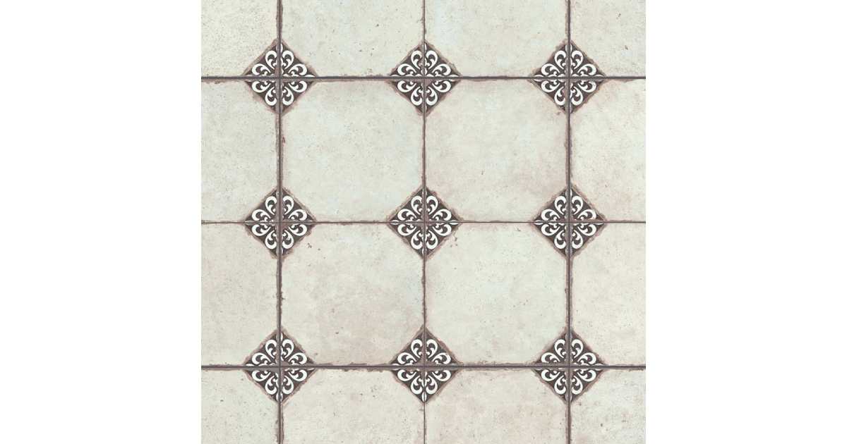 Merola Tile FPE18KFBK Kings Field - 18" x 18" Square Floor and Wall ...