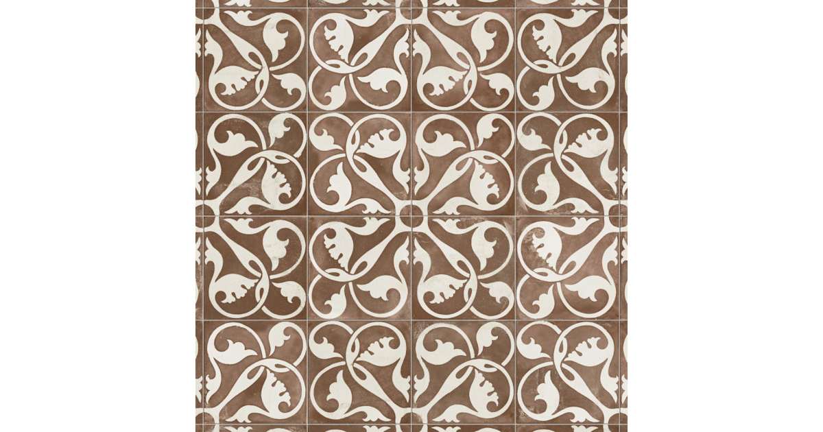 Merola Tile FPE18NRU Kings Nouveau - 17" x 17" Mosaic Floor and Wall ...
