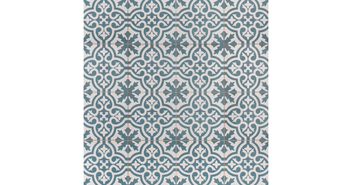 Merola Tile FPEBRKB Berkeley - 18" x 18" Square Floor and Wall Tile ...