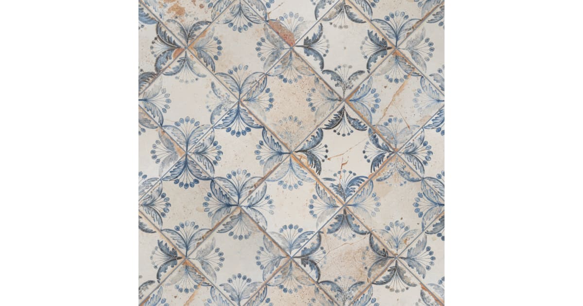Merola Tile FPEOLD Artisan - 13" x 13" Square Floor and Wall Tile ...