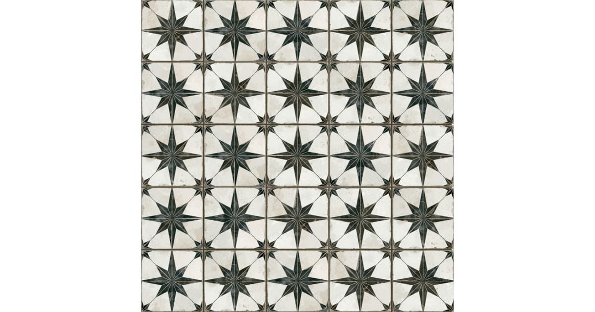 Merola Tile FPESTRN13N Kings - 13" x 13" Square Floor and Wall Tile ...