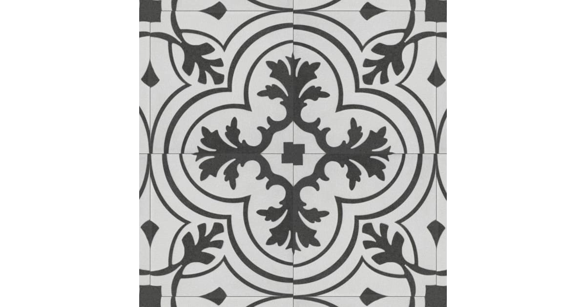 Merola Tile FRC4TWVT Twenties Mini - 4" x 4" Square Floor and Wall Tile ...