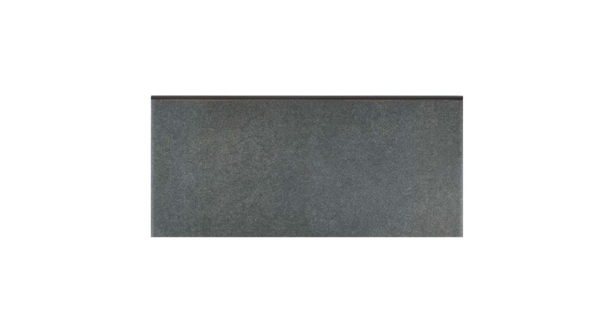 Merola Tile FRC8TWBB Twenties Bullnose 8" x 4" Textured Ceramic Thin ...