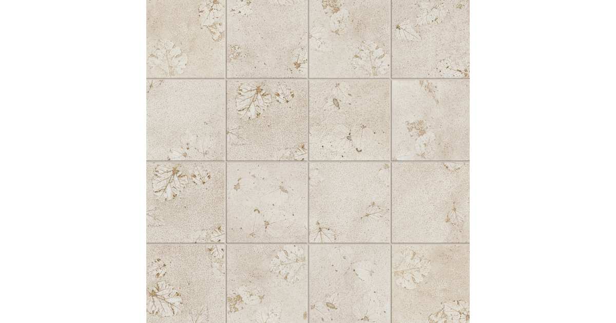 Merola Tile FRL18SPL Stone Press - 17" x 17" Leaf Floor and Wall Tile ...