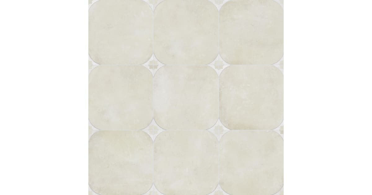 Merola Tile FRL18TAR Tetuan - 17" x 17" Square Floor and Wall Tile ...