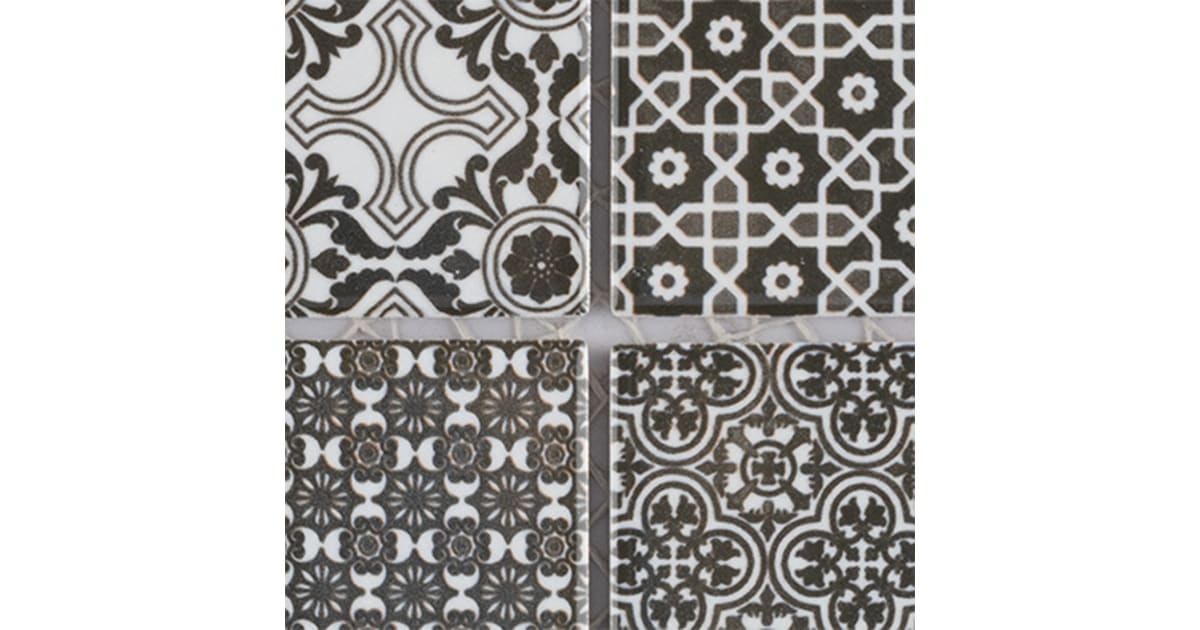 Merola Tile FTC4CLBLK-SAMPLE Sample Only of FTC4CL | Ferguson Home