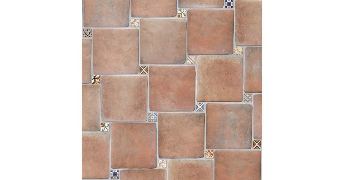 Merola Tile KCR15BMCTP Benisa Marelle - 12" x 14" Square Floor and Wall ...
