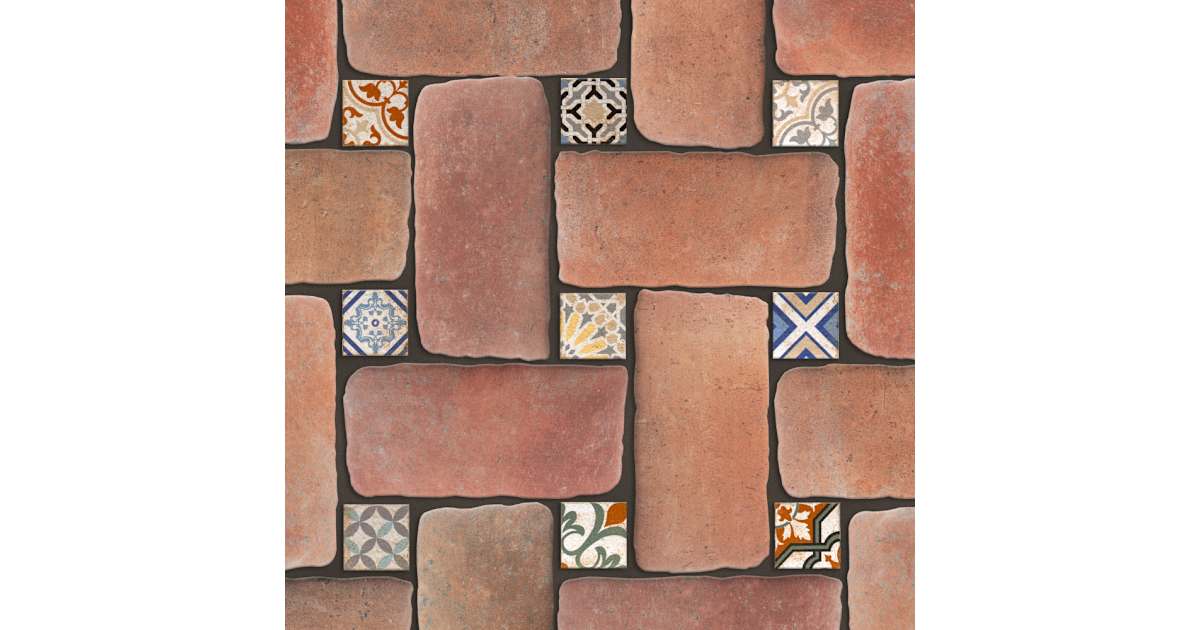 Merola Tile KCR9BPCTP Benisa Panier - 7" x 9" Rectangle Floor and Wall ...