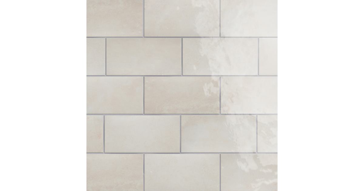 Merola Tile WMZ4CMBI Camden - 4" x 8" Rectangle Wall Tile - Glossy ...