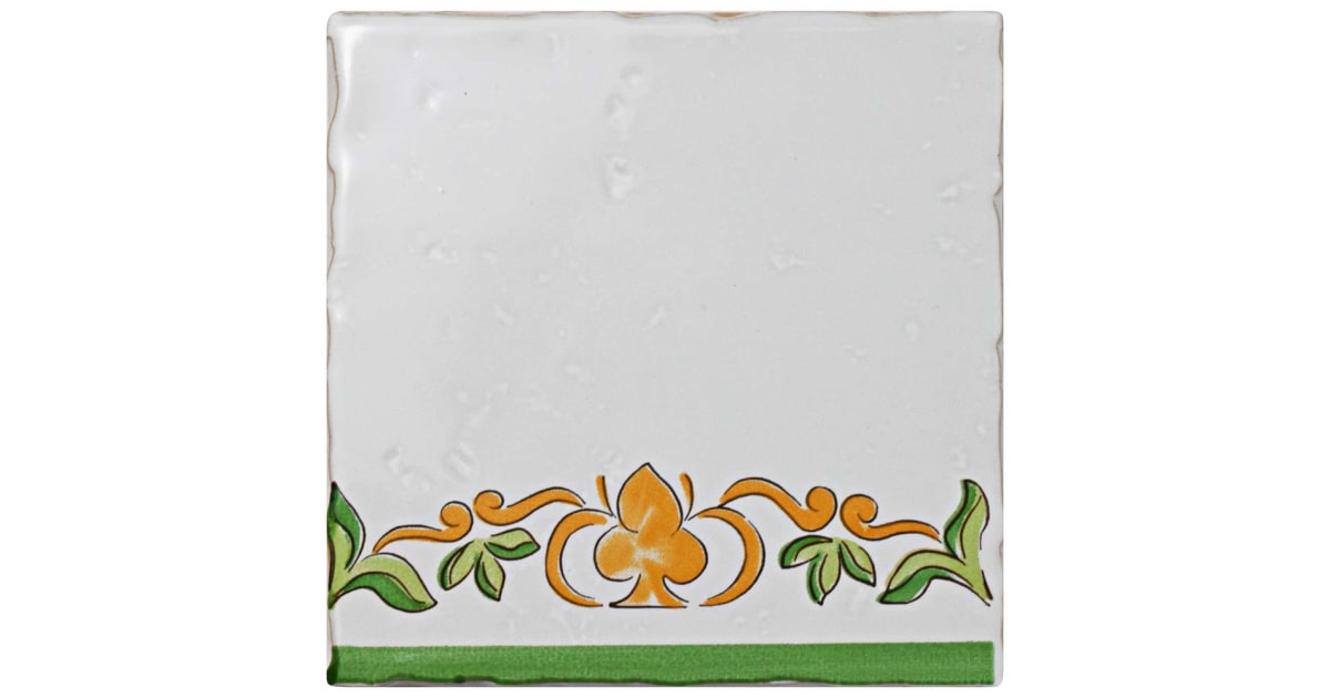 Merola Tile WNUNPTTI Novecento Paterna - 5" x 5" Square Wall Tile ...
