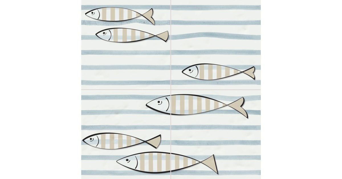 Merola Tile WVV8BARO Berta - 8" x 8" Square Wall Tile - Glossy, Matte ...