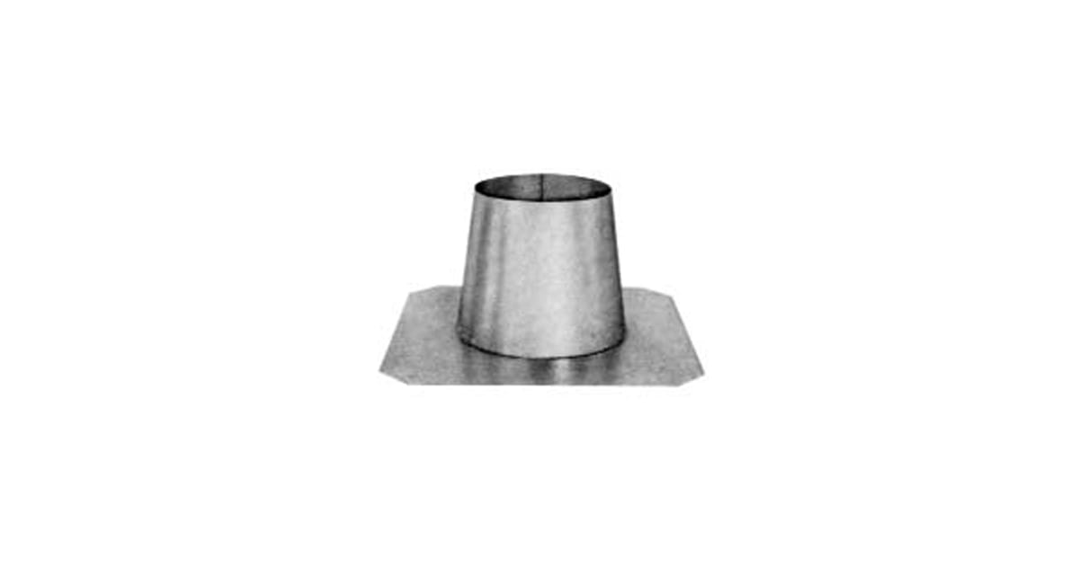 Metalbest 136815 QC 36" Type B Gas Vent Tall Cone Flat Roof Flashing ...