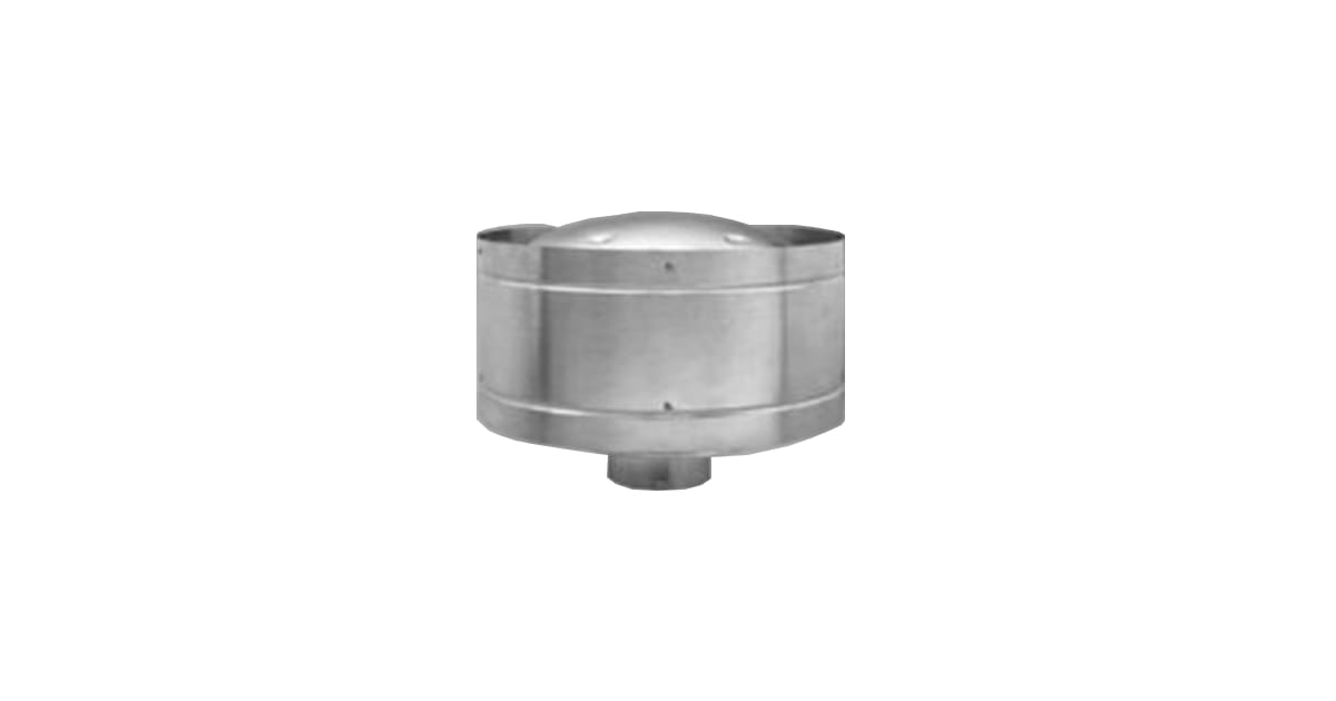 Metalbest 1604802 Direct-Temp 4" x 6-5/8" Direct Vent Vertical ...