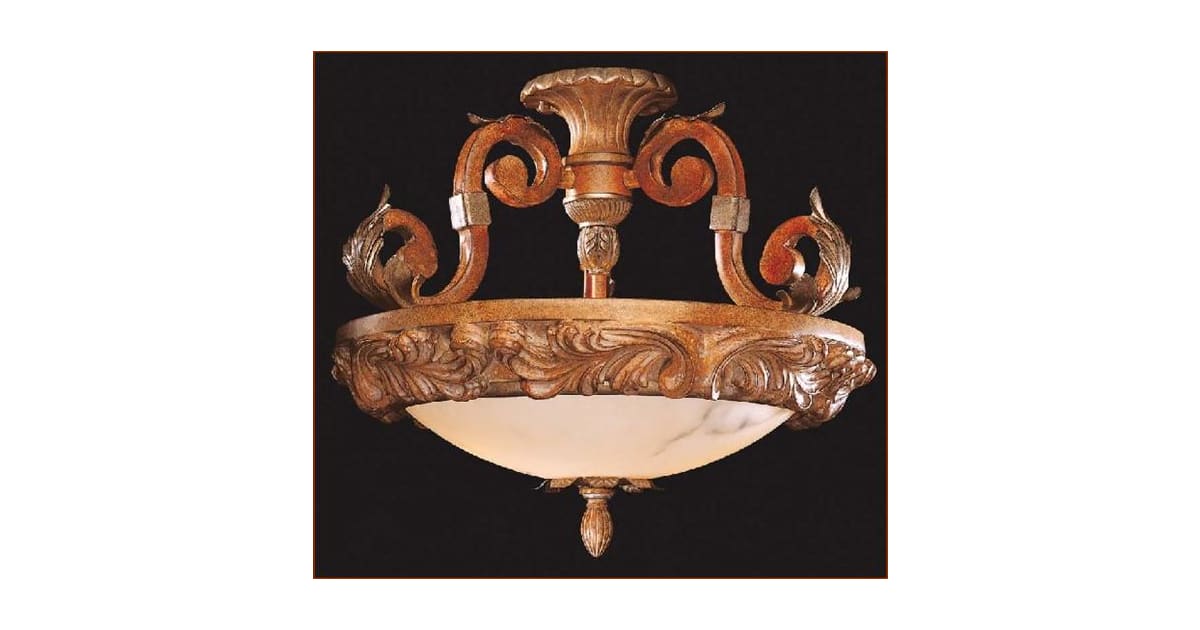 Metropolitan N7040-300 Indoor Lighting Ceiling Fixtures Semi-Flush from ...