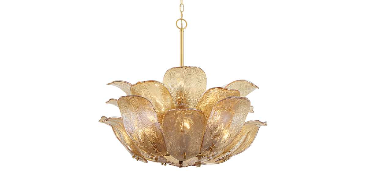 Metropolitan N2215-A-732 Orchid 10 Light 29" Wide Multi Light Pendant ...