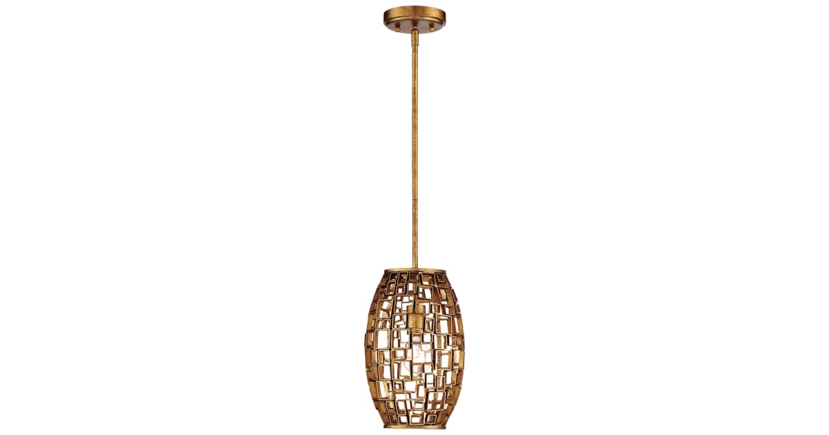 Metropolitan N7131-597 Abbondanza Single Light 8" Wide Pendant with ...
