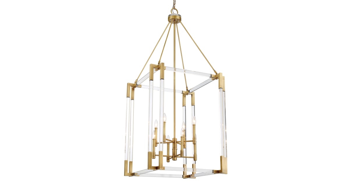 Metropolitan N7357-790 Prima Vista 8 Light 27" Wide Taper Candle ...