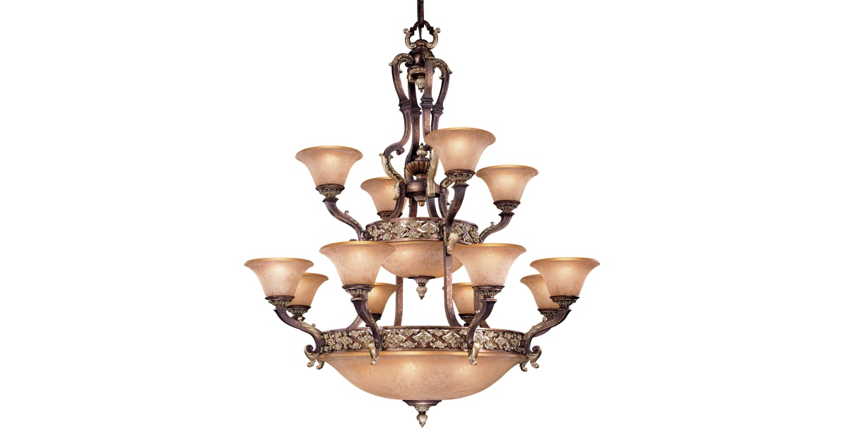 Metropolitan N6028-187 Nineteen Light Up / Down Lighting Chandelier ...