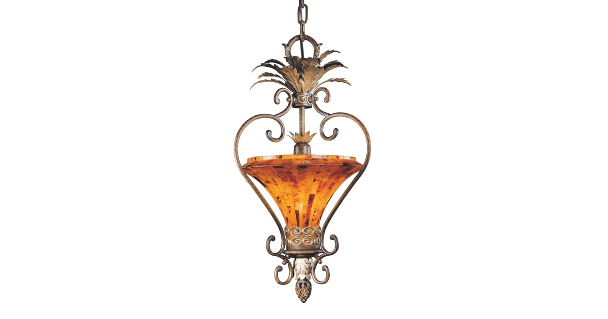 Metropolitan N6523-468 1 Light Bowl Shaped Pendant from the Salamanca ...