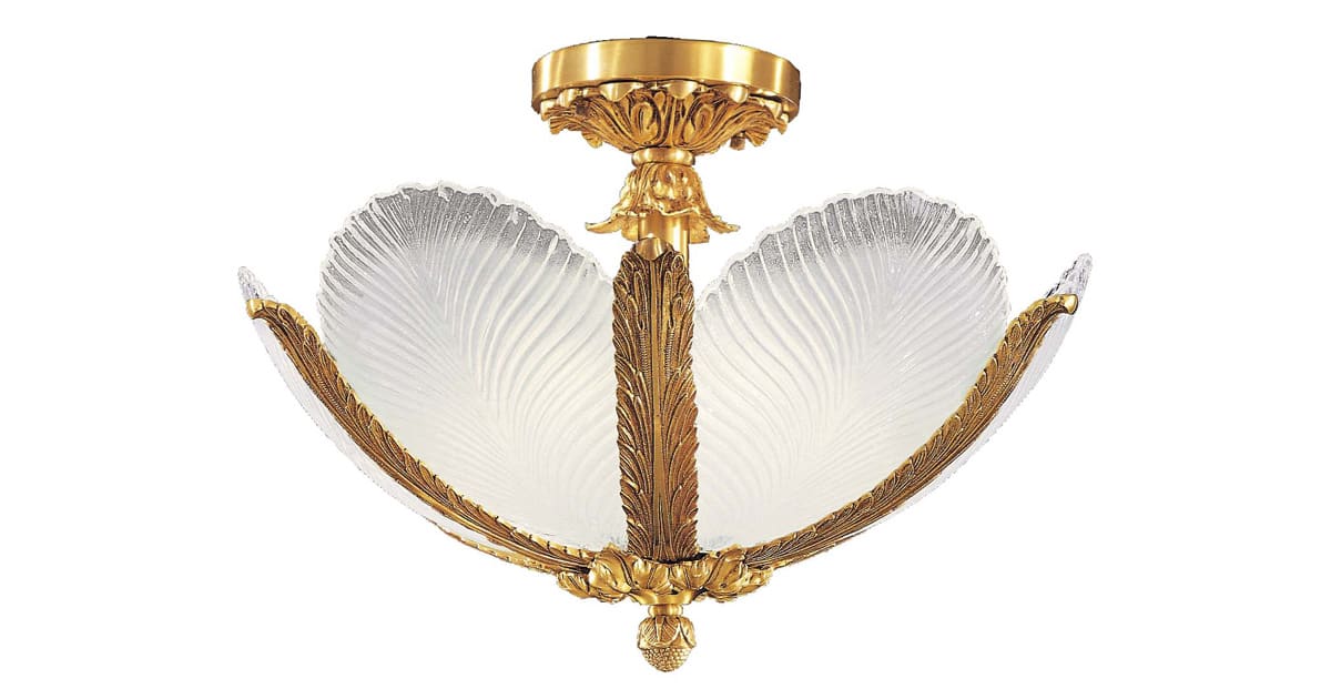 Metropolitan N950452 Six Light Semi Flush Ceiling Fixture from the ...