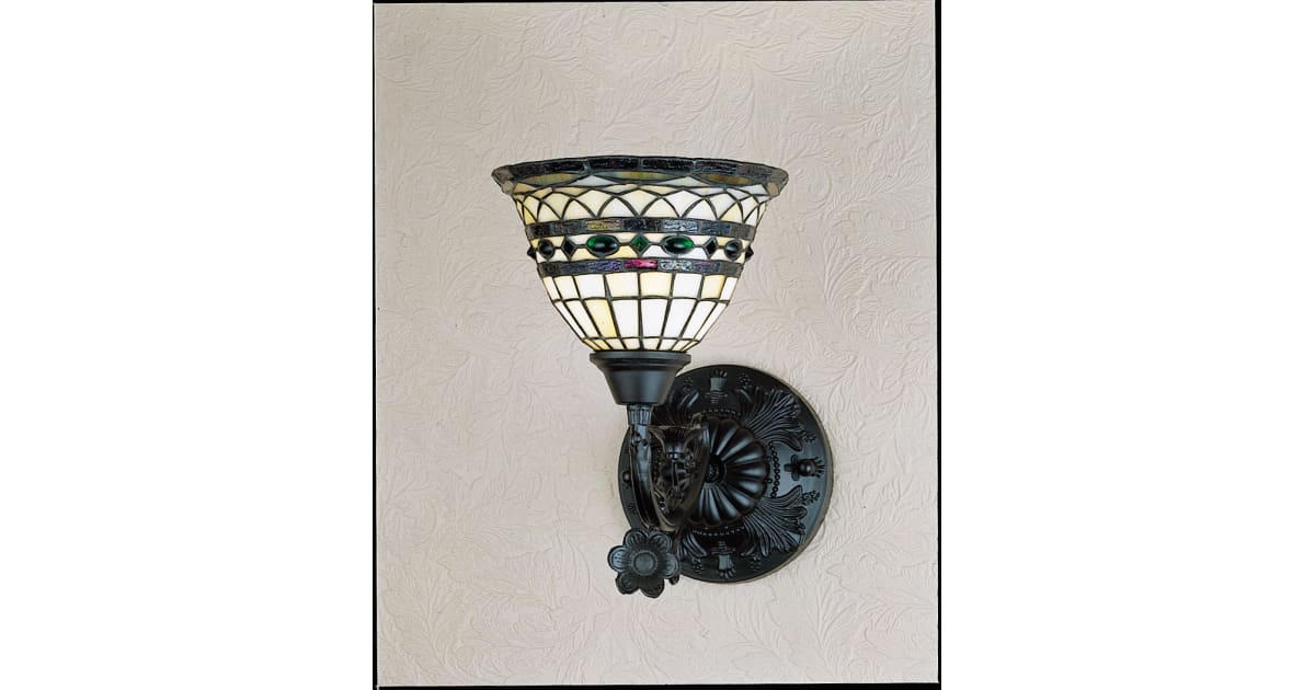 Meyda Tiffany 27390 Tiffany Roman 14" Wide Single Light Wall Sconce ...