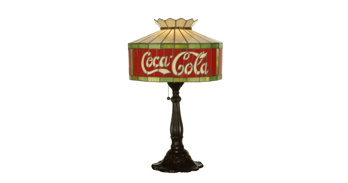 Meyda Tiffany 74067 Single Light Pool Room Bar Lamp from the Coca-Cola ...