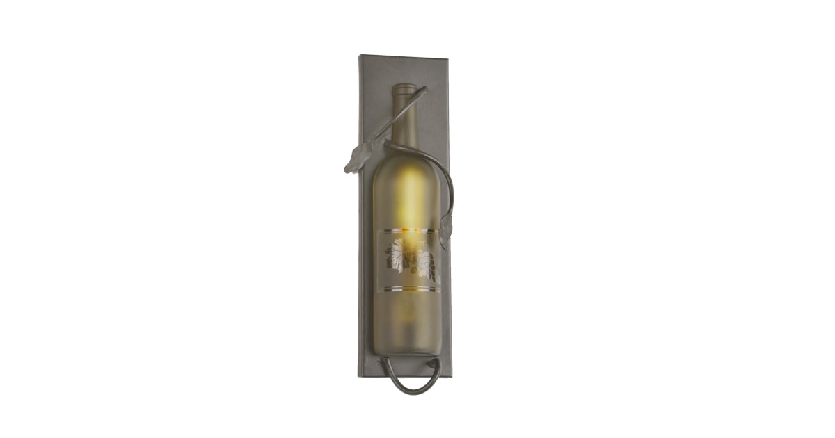 Meyda Tiffany 99373 Wine Bottle 4" Wide ADA Compliant Single Light Wall ...