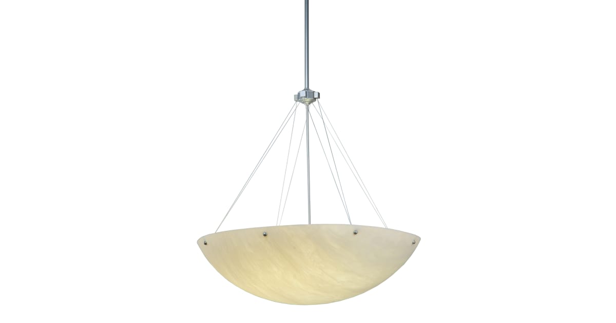 Meyda Tiffany 123137 36" W Cypola Alabaster Inverted Pendant | Ferguson ...